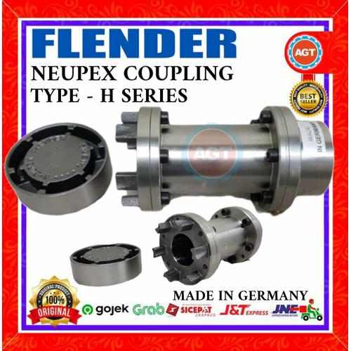 Jual FLENDER H125-100 MAX.BORE 55mm NEUPEX COUPLING SPACER MADE IN ...