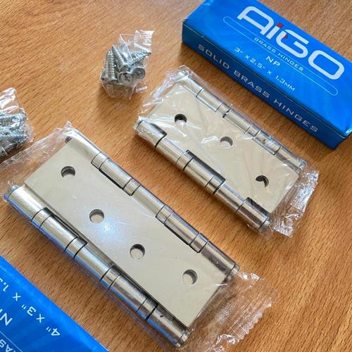 Jual ENGSEL AIGO 3 INCH SILVER/GOLD - gold - Kota Tangerang - leclimite ...