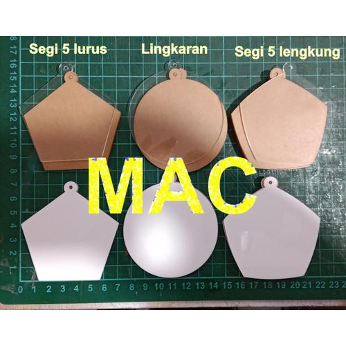 Jual Medali Akrilik Segi 5 Lengkung tebal 2mm - Bening - Kab. Bandung ...