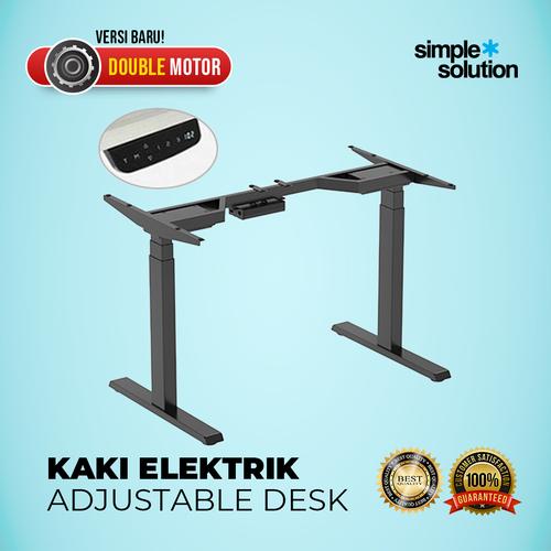 Promo Meja Elektrik | Kaki Meja Dual Motor | Adjustable desk - TANPA ...