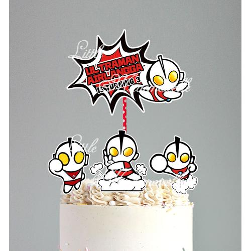 Jual Topper birthday Ultraman - cake - Kota Surabaya - lit-mademois ...