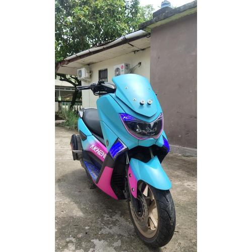 Jual DEKAL STIKER MOTOR YAMAHA NMAX BIRU TOSCA PINK - Kota Yogyakarta ...