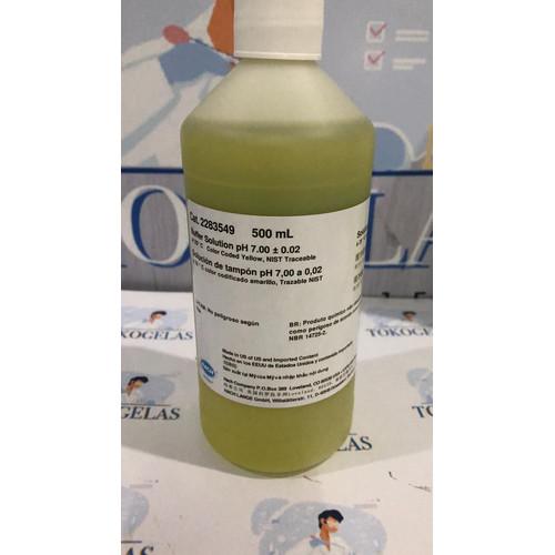 Jual Buffer Solution pH 7.00 Color Coded Yellow 500ml Hach 2283549 ...