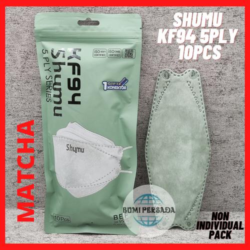 Jual Shumu Masker KF94 5Ply Individual Pack Kemenkes KF 94 isi 10pcs ...