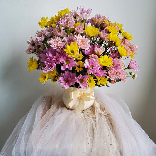 Jual Asteria Table Flower/ bunga meja/bunga ibadah/bunga pernikahan ...