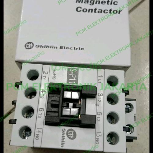 Jual magnetic Contactor shihlin electric s p11 sp p 11 3 phase 20 ...