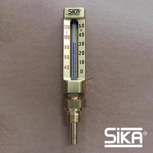 Jual SIKA Brass Thermometer Stick 50 Celcius Industrial - 174B Lurus ...