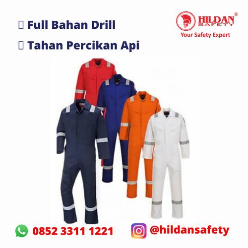 Jual Wearpack Coverall Safety Katelpak TAHAN Percikan API WELDER Tukang ...