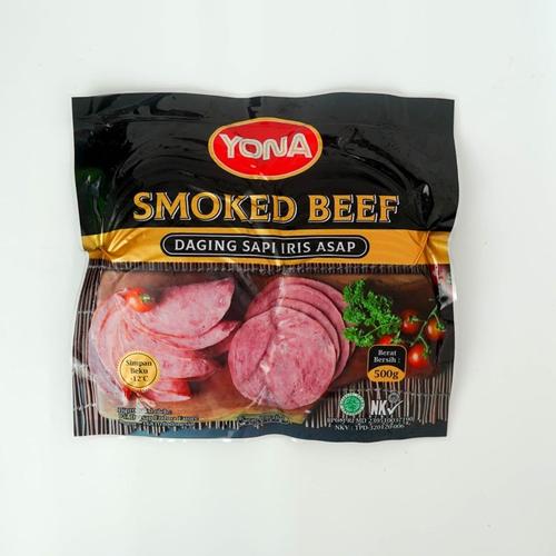 Jual yona smoked beef daging sapi asap olahan 500gr - Jakarta Pusat ...