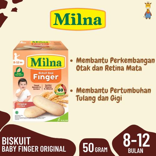 Jual Milna Biscuit Finger Original 52gr - Kota Medan - juniorbabyshopp ...