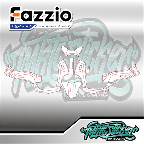 Jual JUAL POLA DECAL YAMAHA FAZZIO REAL SIZE - Kab. Pati - Mktc Sticker ...