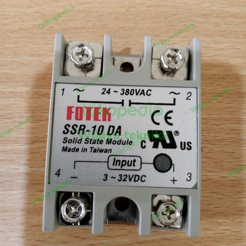 Jual Solid State Relay Fotek SSR-10DA rilay fotek ssr 10da rellay fotek ssr - Kota Tangerang ...