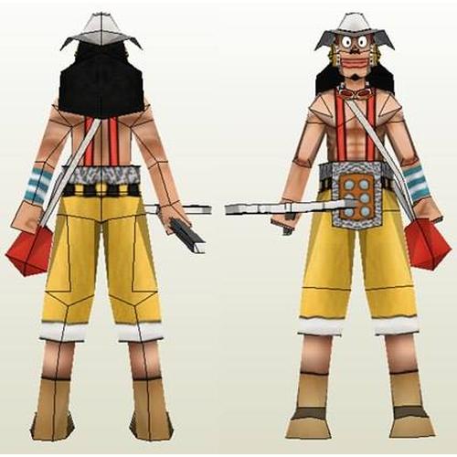 Jual Usopp New World One Piece Papercraft - Kab. Bekasi - Papercraft ...