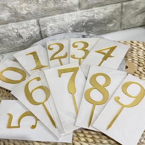 Jual CAKE TOPPER NUMBER TOPER KUE ANGKA HIASAN PUDING UMUR - 8 ...