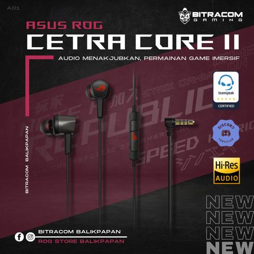 Jual ROG-Gear - ROG Cetra Core II - Headset Gaming - Kota Balikpapan ...