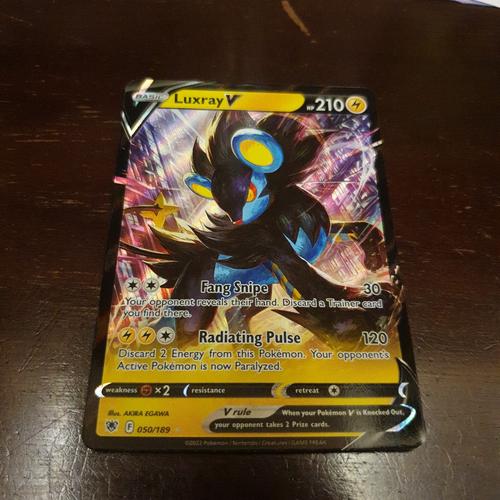 Jual Kartu pokemon luxray v ultra rare sword and shield astral radiance ...