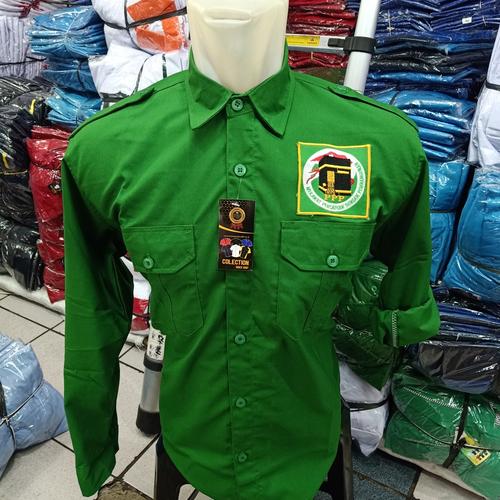 Jual kemeja partai PPP hijau terbaru,seragam partai PPP hijau,kemeja ...