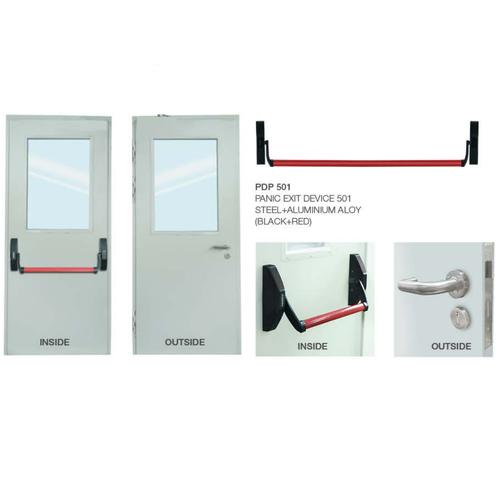 Jual PAKET LENGKAP PANIC EXIT DEVICE PALOMA HANDLE PINTU DARURAT/PANIC ...