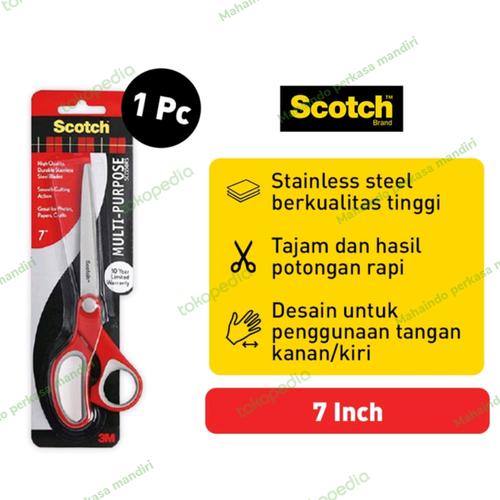Jual 3M Scotch Multipurpose Scissors 1427 - Gunting Serba Guna 7 Inch - Kota Tangerang ...