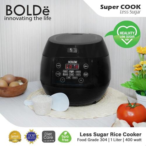 Jual BOLDe Rice Cooker Magic Digital Bolde Super Cook Less Sugar low ...