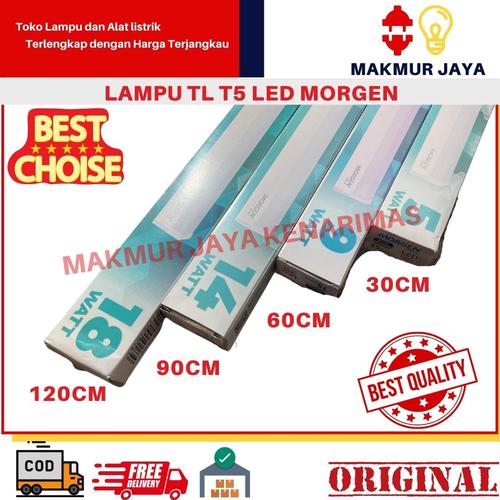Jual LAMPU TL T5 LED 30 60 90 120 CM / KAP LAMPU LED TL T5 MURAH - 30cm, Putih - Jakarta Pusat ...