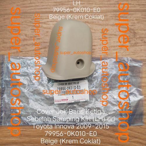 Jual Cover Jok Baris Ketiga Samping Kiri Toyota Innova 2009-2015 Beige ...