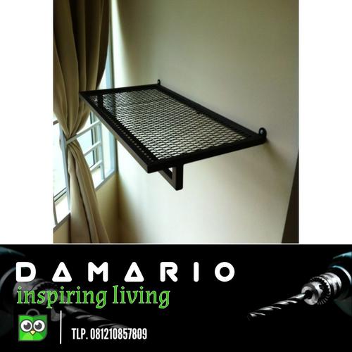 Jual rak gantung besi/rak ambalan dinding/ambalqn besi minimalis - Kota ...