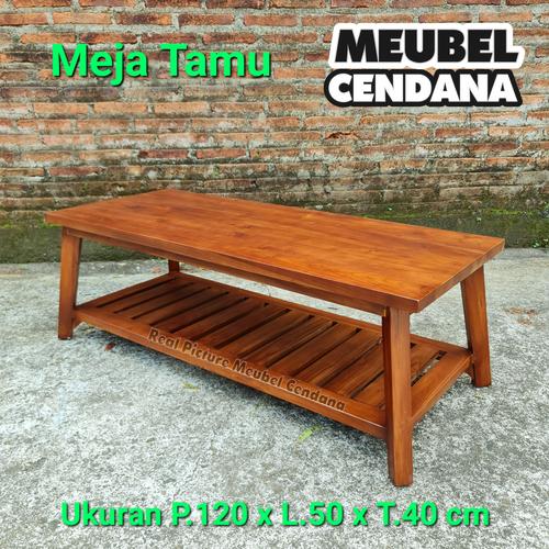 Jual Meja Tamu Retro Kayu Jati Minimalis / Meja Tamu Jati - Kab. Jepara ...