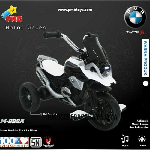 Jual Motor Gowes Sepeda Roda Tiga Anak Tricycle PMB M888A - Merah ...