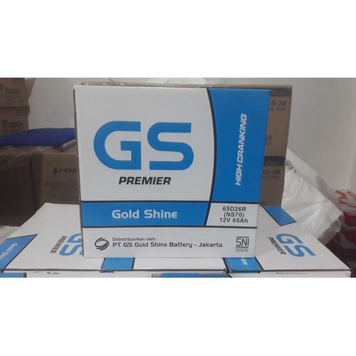 Promo AKI NS70 65D26R GS AKI BASAH MOBIL TRUK DOUBLE ENGKEL 65AH - Kota ...