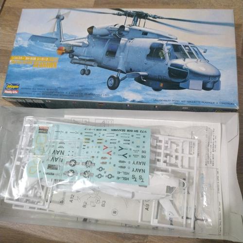 Jual helikopter sh-60 b seahawk 1/72 model kit hasegawa - Kota ...