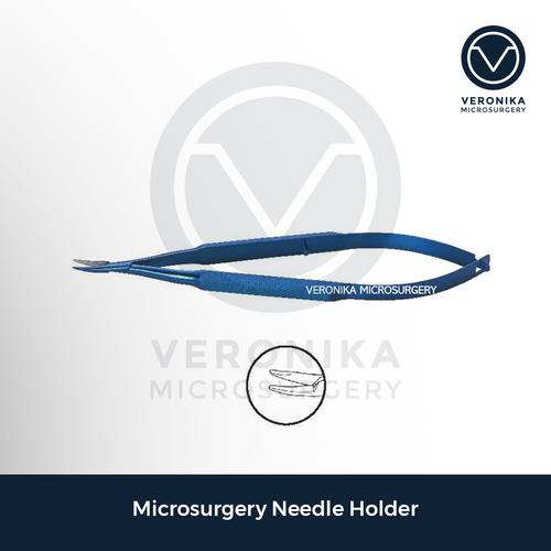 Jual Needle Holder Microsurgery Titanium - Curved/Lengkung - Jakarta ...