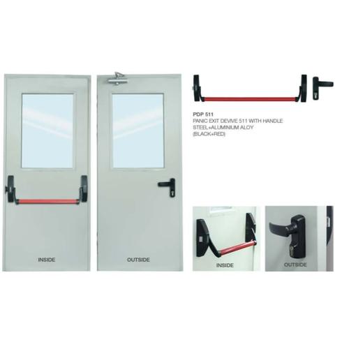 Jual PANIC EXIT DEVICE PALOMA PDP 511 HANDLE PINTU DARURAT / PANIC DOOR ...