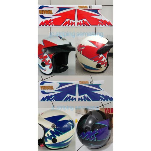 Jual sticker helm yamaha rx king classic - Biru - Kota Semarang - jc ...