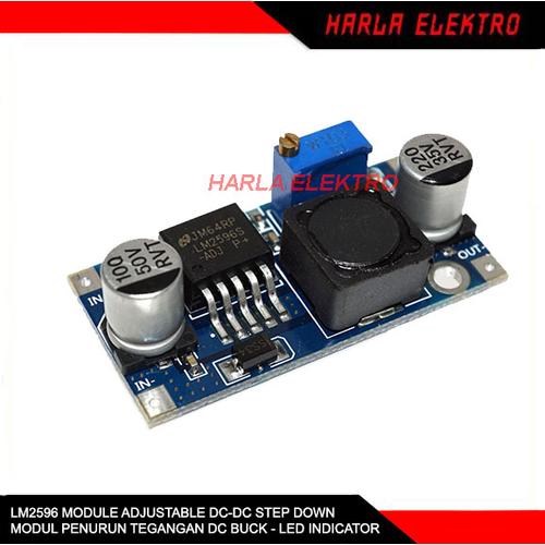 Jual LM2596 Modul Penurun Tegangan DC-DC / Power Step Down DC-DC Module - Kota Tangerang Selatan ...