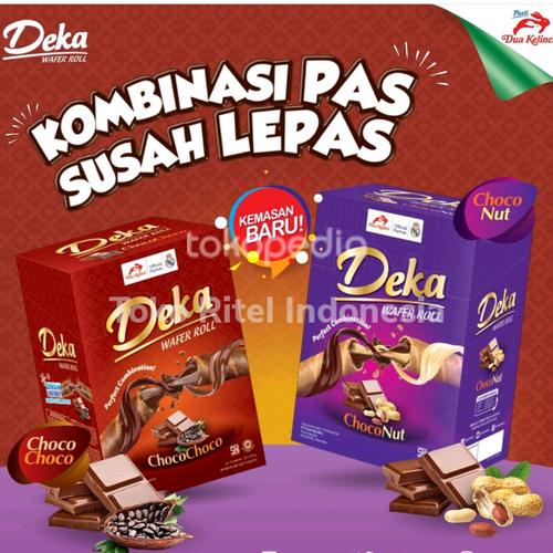 Jual Deka Wafer Roll Box (24pcs)/Deka Wafer Rol/Deka Roll Choco/Deka ...