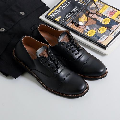 Jual OXFORD FULL BLACK ORIGINAL x MONDAY Sepatu Formal Hitam Tali ...