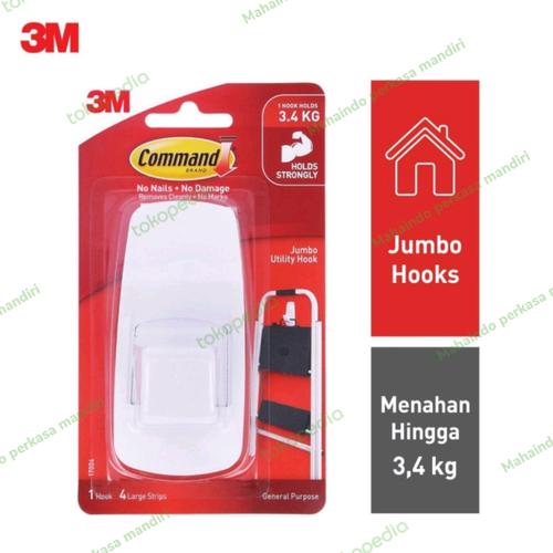 Jual 3M Command Jumbo Hook 17004 ANZ - Gantungan - Kota Tangerang - Mahaindo perkasa mandiri ...