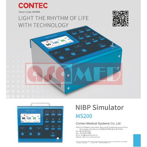 Jual Simulator Contec MS200 NIBP | MS100 SPo2 | MS400 ECG, IBP, Temperature - Contec MS400 ...