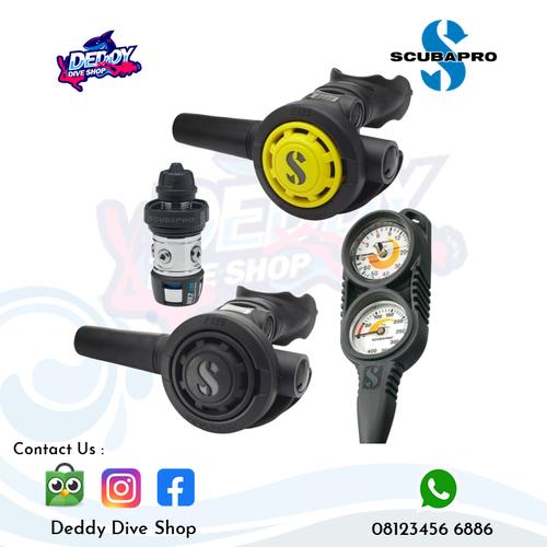 Jual SCUBAPRO Mk2 Evo R095 + Octopus R095 Package 2 Gauge Regulator ...