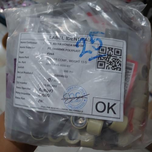 Jual roller weight set batu timbangan honda vario old carbu kvb asli ...