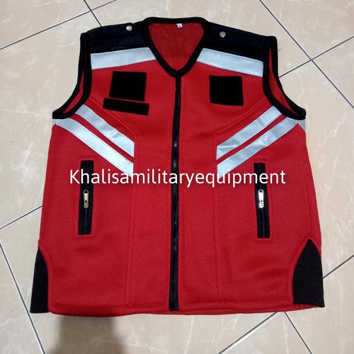 Jual rompi merah safety Rompi Tebal Rompi Proyek Rompi serbaguna ...