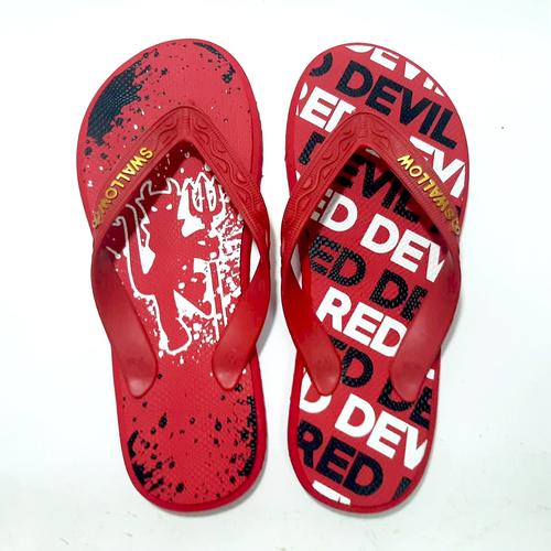 Promo Sandal Swallow Signature - Fanart FC "Red Devils" - Limited Edition - Kota Bandung - KATZZ ...
