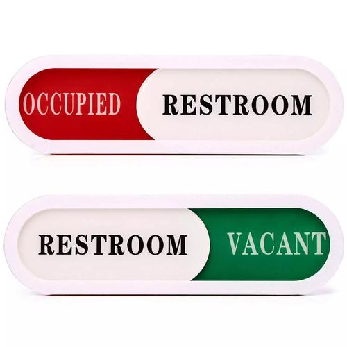 Jual Toilet Restroom Kamar Mandi WC Sign Sliding - sesuai etalase ...