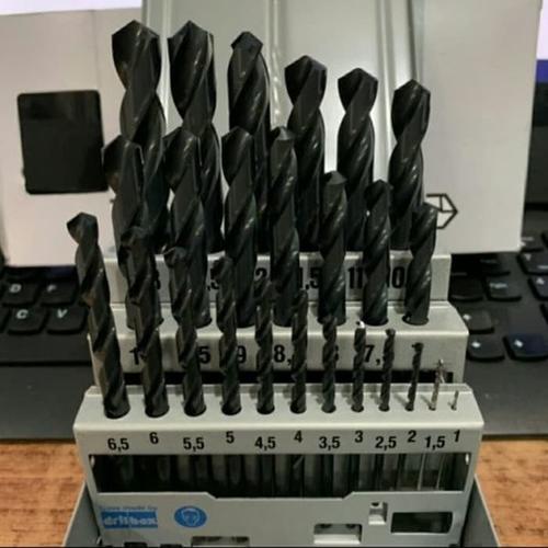Jual NACHI MATA BOR BESI SET 25 PCS 1 - 13 MM x 0.5 HSS DRILLS 25pcs 1-13mm - Kota Surabaya ...