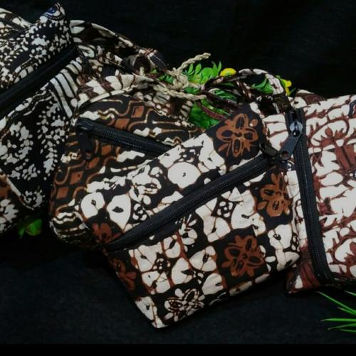 Jual pouch bag - Pouch batik - Pouch batik Souvenir - Jakarta Pusat ...