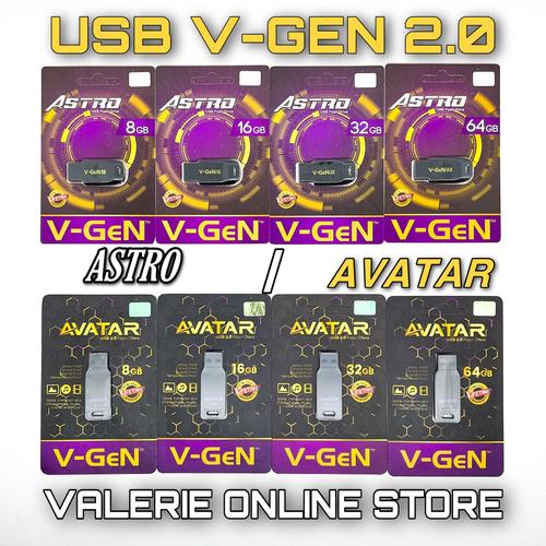 Jual USB 8GB 16GB 32GB 64GB V-GeN Avatar Astro 2.0 Flashdisk Flash Vgen ...