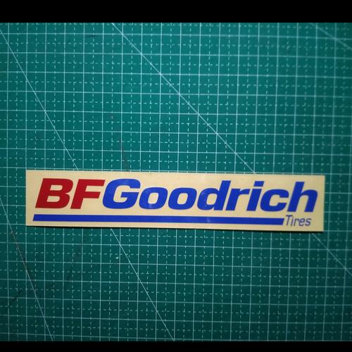 Jual Stiker BF Goodrich Tires Red and Blue of Text - Kota Bandung ...