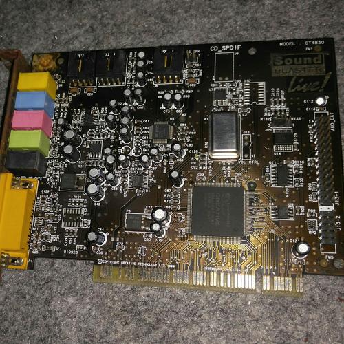Jual Computer: (Rusak) Sound Card Sound Blaster Live 5.1 - Jakarta ...