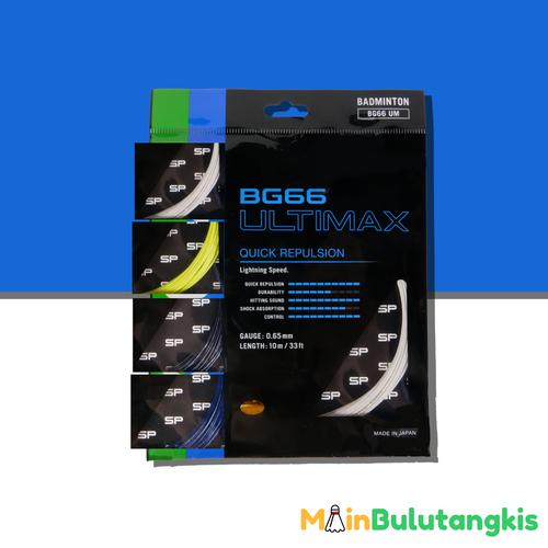Jual Senar Raket Badminton BG 66 Ultimax Original - Putih - Kota ...